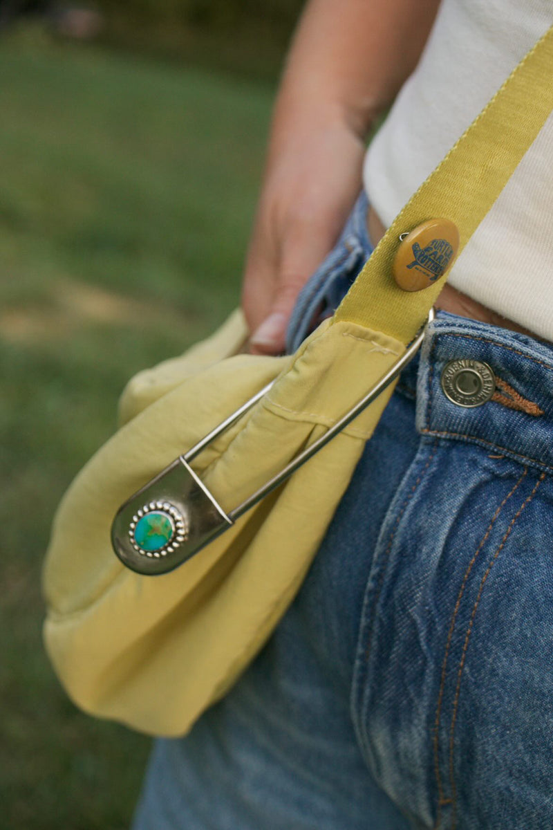 Turquoise Safety Pin by Starr Crafted Silver – ElaineSilverCo